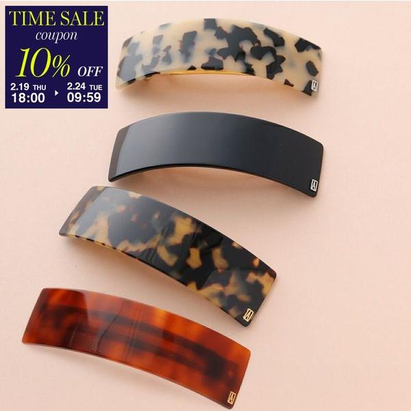 ALEXANDRE DE PARIS アレクサンドル ドゥ パリ バレッタ AQCH-1743 レディース アーチ ヘアアクセサリー ヘアクリップ カラー4色 ヘアピン ヘアーアクセサリー/【2025年秋冬新作】【cp_ten】