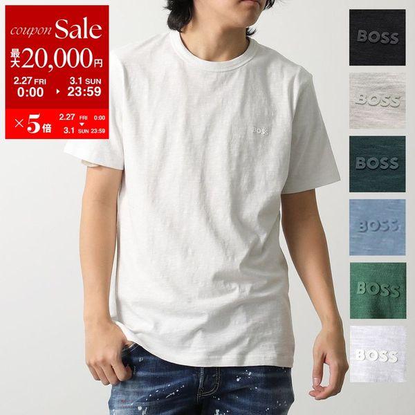 HUGO BOSS ORANGE ヒューゴボス オレンジ Tシャツ 50508243 メンズ 半袖 コットン クルーネック カットソー ロゴ カラー8色 丸首/【2025年春夏新作】