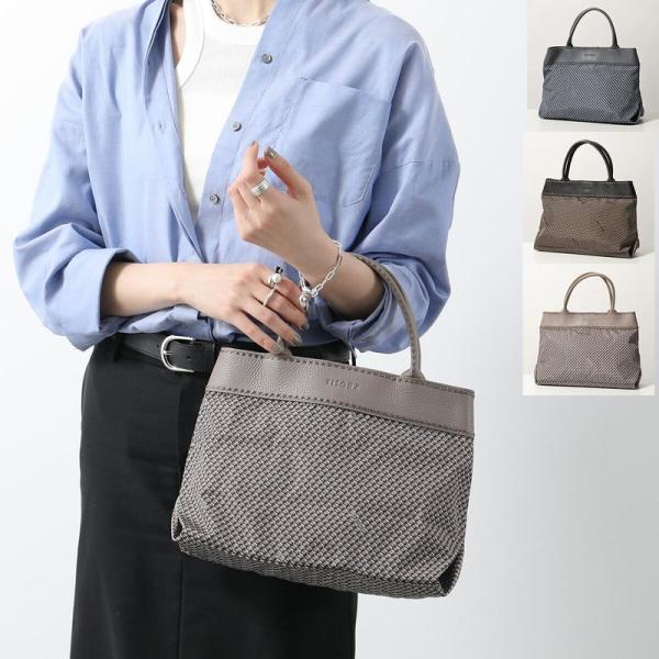 PLINIO VISONA プリニオ ヴィソナ トートバッグ 23717 レディース ハンドバッグ ロゴ 鞄 カラー3色 /