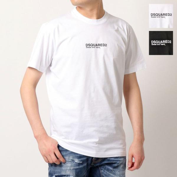 DSQUARED2 ディースクエアード 半袖 Tシャツ Mini Logo Cool T-Shirt S74GD0946 D20020 メンズ クルーネック カットソー ロゴT コットン カラー2色 丸首 S74GD0946D2002090...