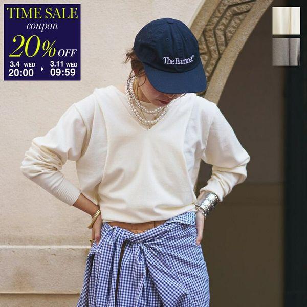 oll オール ニット multi way knit foodie 2 pieces set tops 512-05500 レディース フーディー ベスト レイヤード 長袖 カラー2色 /【2025年春夏新作】【cp_twen】