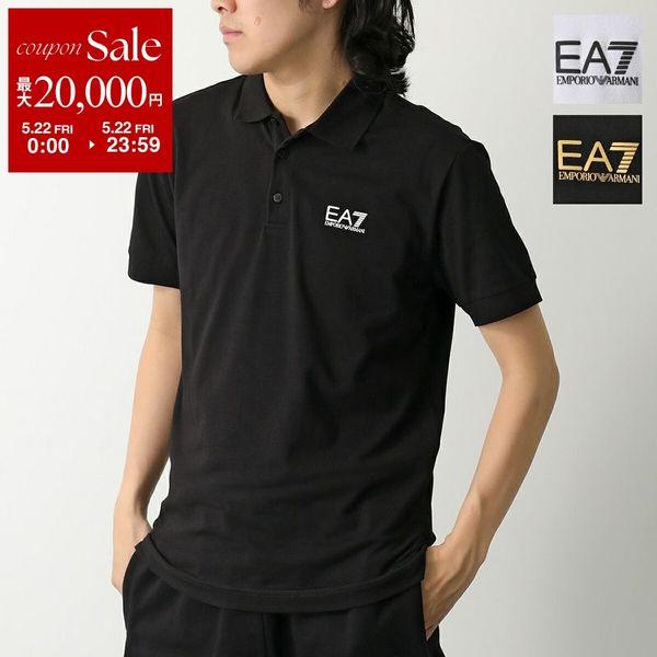 EA7 EMPORIO ARMANI エアセッテ エンポリオアルマーニ ポロシャツ 8NPF14 PJVQZ メンズ 半袖 コットン ロゴ ストレッチ カラー3色 8NPF14PJVQZ1100 8NPF14PJVQZ1200 8NPF14...