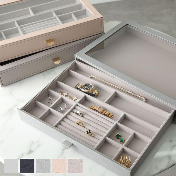 STACKERS スタッカーズ ジュエリーケース Supersize Jewellery Box Display Drawer スーパーサイズ【リッド ドロワー単品】レディース カスタマイズ アクセサリーケース /【2026年春夏新作】