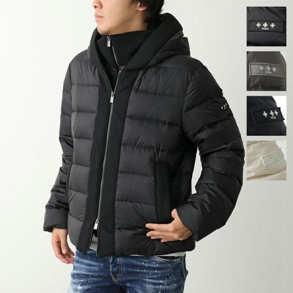 TATRAS タトラス ダウンジャケット LIKO リコ MJXA0064010528 メンズ フーディー パーカー ジップアップ ナイロン×ウール スタンドカラー カラー4色 /【2025年秋冬新作】