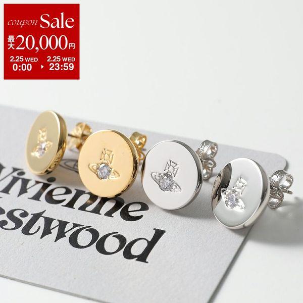 Vivienne Westwood ヴィヴィアンウエストウッド ピアス LEWIS STUD ルイス スタッド 6201037A レディース オーブ ラインストーン カラー2色 アクセサリー/【2025年秋冬新作】