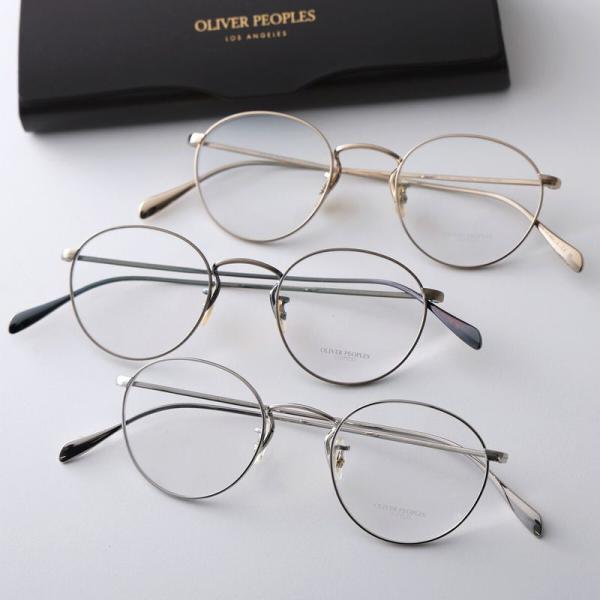 OLIVER PEOPLES オリバーピープルズ メガネ Coleridge OV1186 メンズ ボストン型 メタルフレーム 細フレーム フルリム クリングスタイプ めがね 眼鏡 ロゴ アイウェア 伊達メガネ カラー3色 レンズ幅 47/