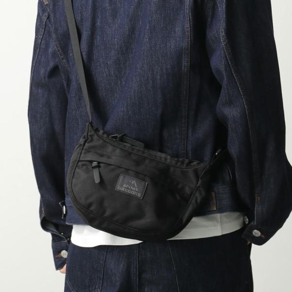GREGORY グレゴリー ショルダーバッグ TEENY SATCHEL CR ティーニーサッチェル 140530 0440 メンズ コーデュラバリスティック ナイロン 3L 鞄 BLACK  /