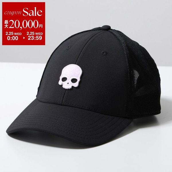 HYDROGEN ハイドロゲン ベースボールキャップ CAP FR0092 メンズ ポリエステル メッシュ スカル 帽子 007/BLACK /