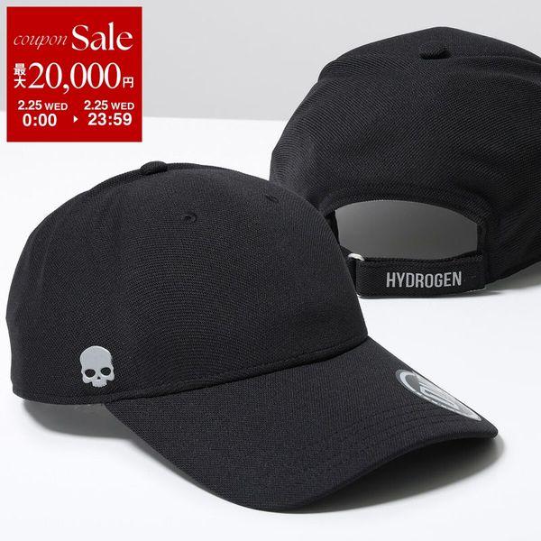 HYDROGEN ハイドロゲン ベースボールキャップ TOUCH CAP A10003 メンズ ポリエステル メッシュ スカル ロゴ 帽子 007/BLACK /