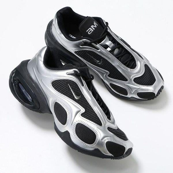 NIKE ナイキ スニーカー WMNS NIKE AIR MAX MUSE エア マックス ミューズ FV1920 レディース ローカット 厚底 シューズ 靴 001/BLACK/METALLIC-SILVER /