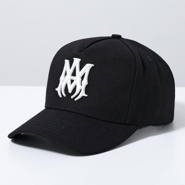 AMIRI アミリ ベースボールキャップ FULL CANVAS MA HAT AMHACP1016 メンズ コットン ロゴ 刺繍 帽子 001/BLACK AMHACP1016-001/【2026年春夏新作】【dc_kikaku】