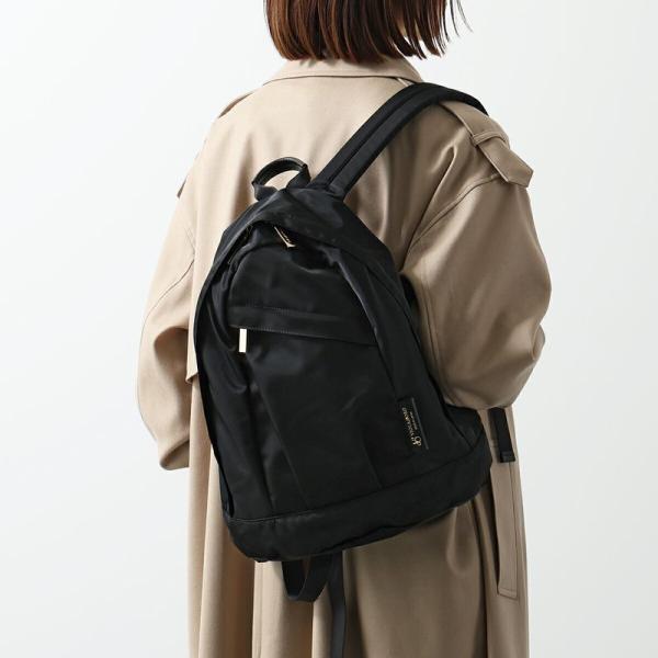 VIOLAd'ORO ヴィオラドーロ バックパック GINO ジーノ V-2134 レディース ナイロン リュック 鞄 BLACK /【2026年春夏新作】【cp_ten】