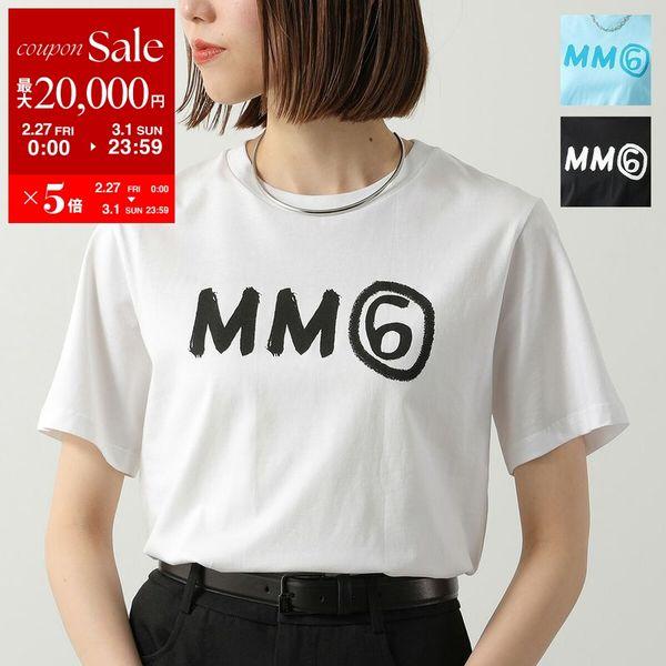 MM6 KIDS エムエムシックス メゾンマルジェラ キッズ Tシャツ 【1枚単品】M61016 MM04I レディース ガールズ 半袖 カットソー ロゴT クルーネック カラー3色 【大人もOK】女の子 コットン 丸首 M61016MM0...