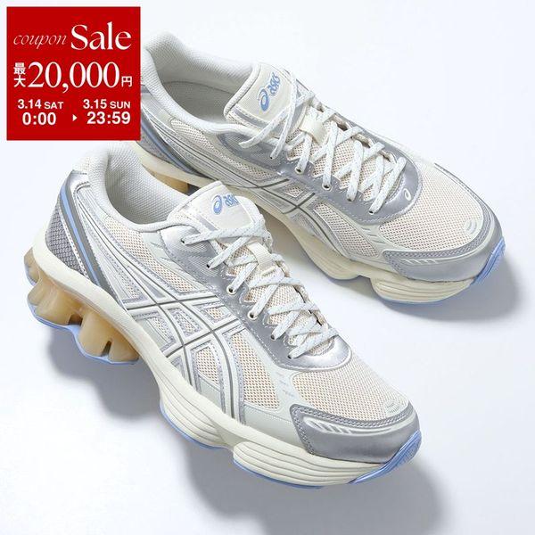 ASICS アシックス スニーカー GEL-KINETIC FLUENT ゲルキネティック フルーエント 1203A591-103 メンズ ローカット レースアップ 厚底 3.5cm シューズ 靴 CREAM/CREAM 1203A591....