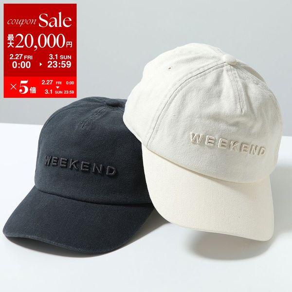 WEEKEND MAX MARA ウィークエンド マックスマーラ ベースボールキャップ FALCO ファルコ レディース コットン ロゴ刺繍 帽子 カラー2色 WKAFALCO/【2026年春夏新作】