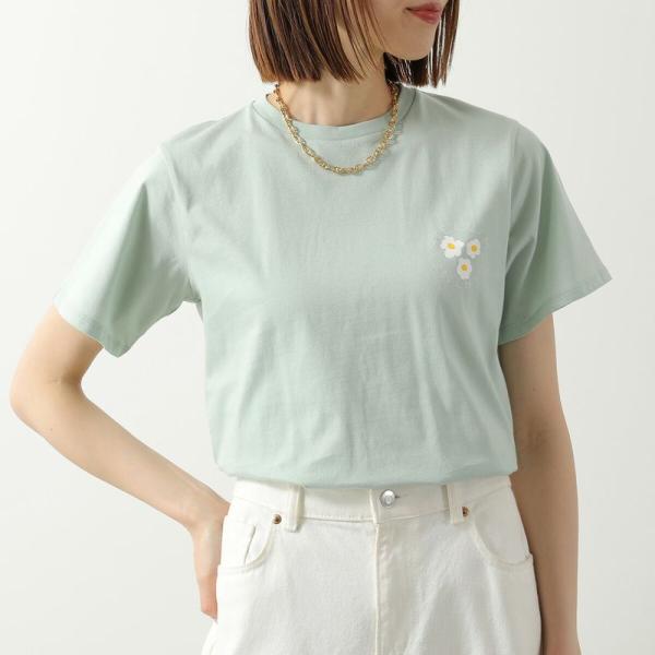 STELLA McCARTNEY KIDS ステラマッカートニー キッズ Tシャツ TY8B61 Z0434 レディース ガールズ 半袖 カットソー ロゴT フラワー 767   【大人もOK】女の子 丸首 クルーネック コットン TY8B...