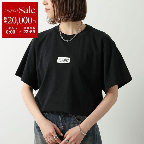 MM6 エムエムシックス メゾンマルジェラ Tシャツ SH0GC0032 M20170 レディース 半袖 カットソー ナンバリングロゴ ロゴT クルーネック カラー2色 丸首 コットン SH0GC0032M20170101 SH0GC003...