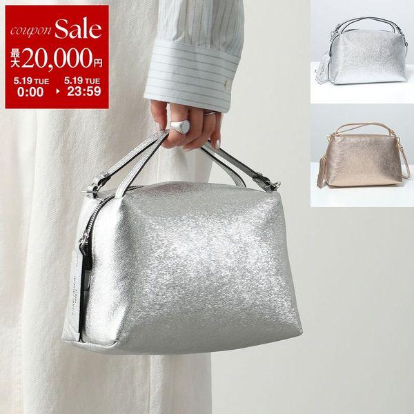 GIANNI CHIARINI ジャンニキアリーニ ハンドバッグ ALIFA M アリファ BS 8148 VNCMET レディース メタリック レザー ショルダーバッグ 鞄 カラー2色 ジャンニキャリーニ ジャンニ・キアリーニ クロスボデ...