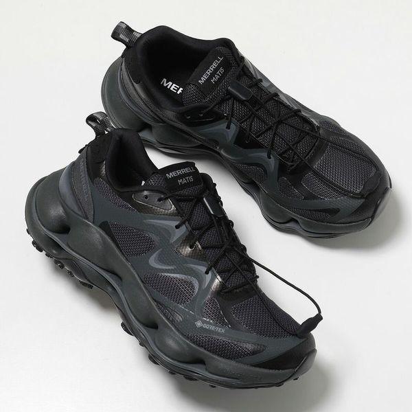 MERRELL メレル スニーカー SPEEDARC MATIS GTX スピード アーク マティス J038690 レディース ローカット 軽量 ゴアテックス 厚底 5cm シューズ 靴 BLACK  防水性 通気性 /