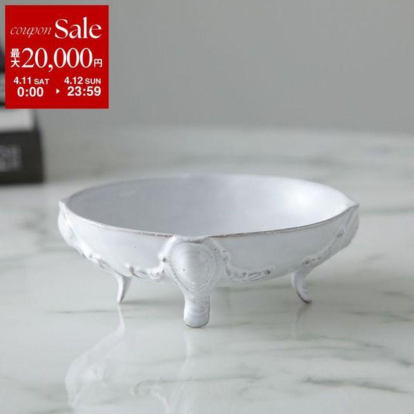 Astier de Villatte アスティエ・ド・ヴィラット ディッシュ 12cm with Feet Cleopatre クレオパトラ CPHCLP1 陶器 食器 皿 ボウル 【返品交換不可】 Cleopatre Footed Cup /