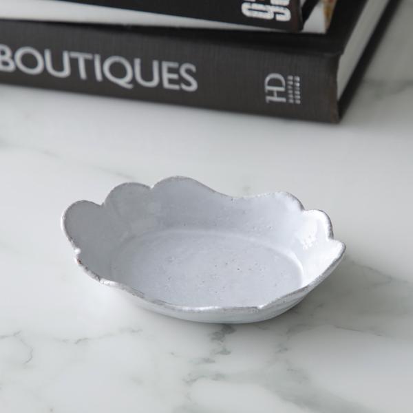 Astier de Villatte アスティエ・ド・ヴィラット スモールディッシュ Small Colbert 10 Petals Dish CPBCLB1 陶器 食器 小皿 【返品交換不可】 /