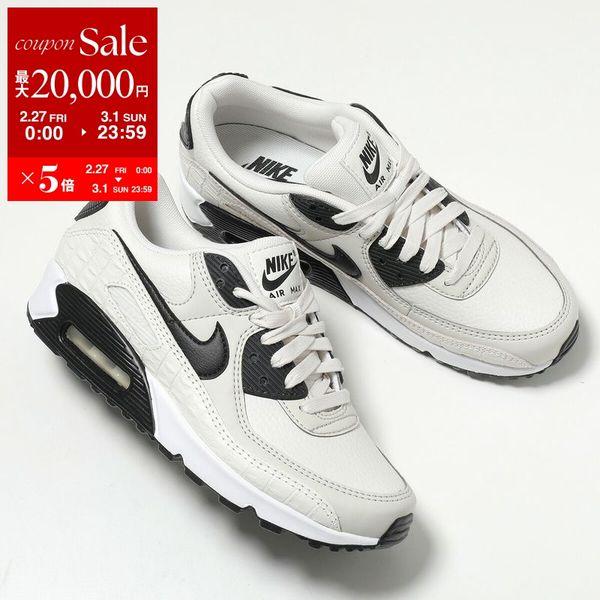 NIKE ナイキ スニーカー AIR MAX 90 エア マックス IM3110-101 レディース ローカット ワッフルソール 2.5cm シューズ 靴 SAIL/BLACK-PHANTOM-LIG /
