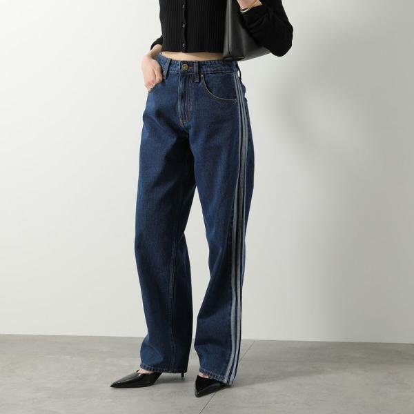 adidas Originals アディダスオリジナルス デニムパンツ FIREBIRD ADICOLOR DENIM PANTS ファイヤーバード KD1499 レディース ジーンズ セットアップ可能 MEDVIN ジーパン Gパン サイ...