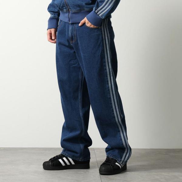 adidas Originals アディダスオリジナルス デニムパンツ FIREBIRD ADICOLOR DENIM PANTS ファイヤーバード KD1499 メンズ ジーンズ セットアップ可能 MEDVIN ジーパン Gパン サイドラ...
