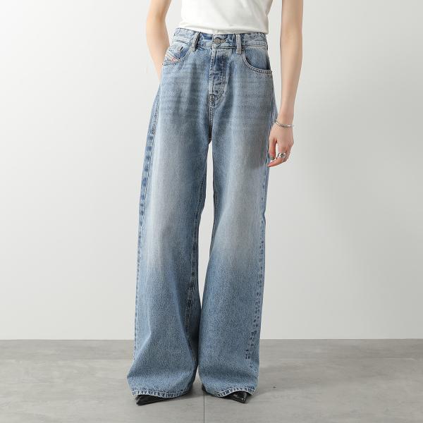 DIESEL ディーゼル ジーンズ 1996 D-SIRE A06925 09I29 レディース ワイド デニムパンツ コットン Gパン 01 A0692509I29/【2026年春夏新作】