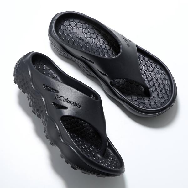 Columbia コロンビア トングサンダル THRIVE REVIVE FLIP スライブ リバイブ フリップ YU7790 メンズ ビーチサンダル 軽量 EVA 3cm シューズ 靴 010/Black/Noir /