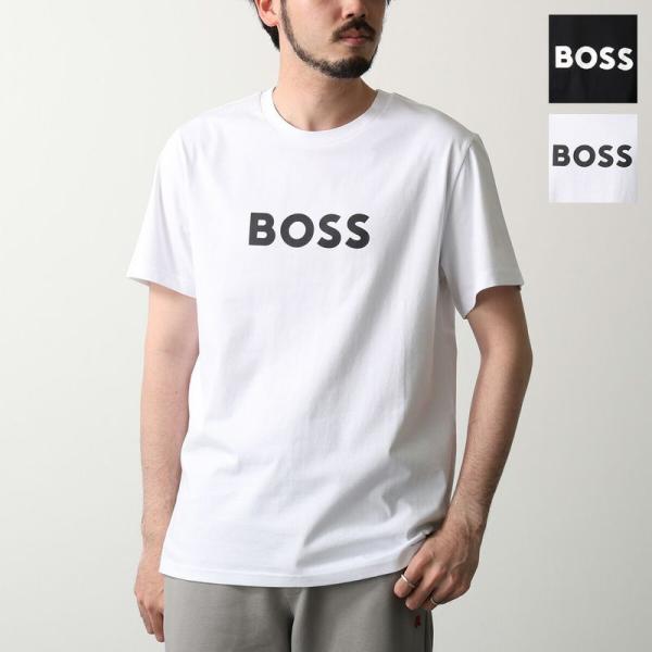 HUGO BOSS BEACH ヒューゴボス Tシャツ T-Shirt RN 50491706 メンズ ロゴプリント コットンジャージー 半袖 カラー2色 /【2026年春夏新作】