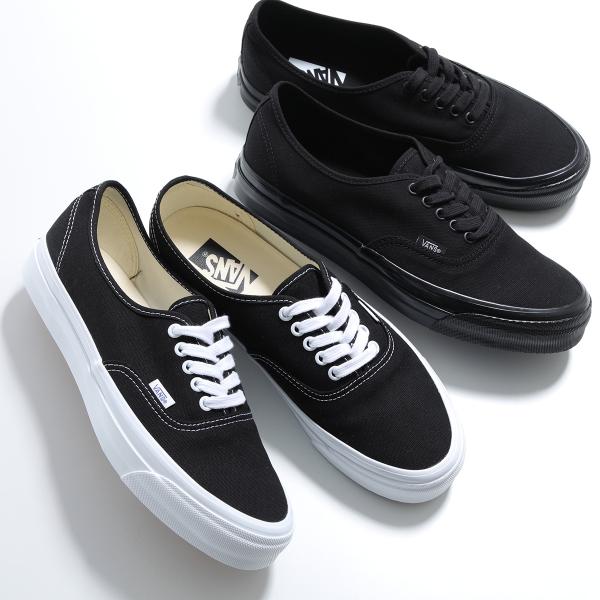 VANS ヴァンズ スニーカー LX Authentic Reissue 44 オーセンティック VN000CQABA2 VN0007QZBKA メンズ ローカット キャンバス 3.5cm シューズ 靴 カラー2色 /