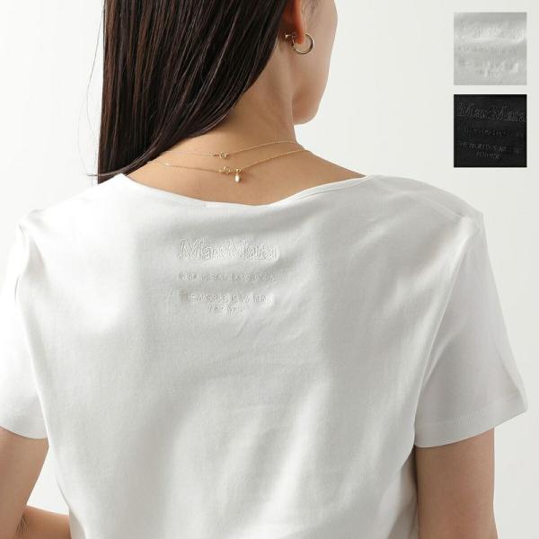 S MAX MARA エス マックスマーラ Tシャツ DIVA ディーヴァ レディース 半袖 カットソー コットン 刺繍ロゴ ワンポイント ラウンドネック カラー2色 /【2026年春夏新作】【dc_kikaku】