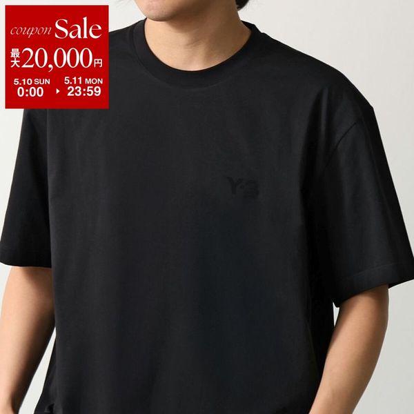 Y-3 ワイスリー Tシャツ REGULAR SHORT SLEEVE TEE レギュラー ショート スリーブ ティー KQ9783 メンズ 半袖 カットソー ロゴT BLACK コットン 丸首 adidas アディダス YOHJI YAM...
