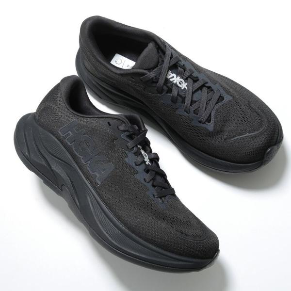 HOKA ONE ONE ホカ オネオネ スニーカー RINCON 4 リンコン 1155131/BBLC レディース ローカット 軽量 4cm シューズ 靴 ブラック /