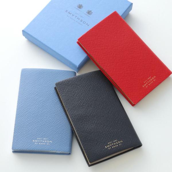SMYTHSON スマイソン ノートブック P/G PMA NOTEBOOK レディース メンズ メモ帳 手帳 ダイアリー レザー ロゴ カラー3色 ユニセックス/【2026年春夏新作】