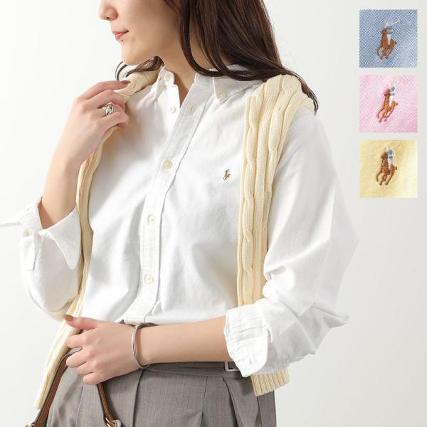 Polo Ralph Lauren KIDS ポロラルフローレン キッズ シャツ 323677133 レディース ガールズ 長袖 コットン オックスフォード ポニー刺? カラー4色 【大人もOK】女の子  ボタンダウン/【2026年春夏新作】