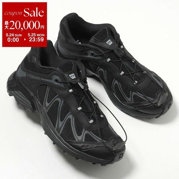 SALOMON サロモン スニーカー XT-WHISPER ウィスパー L47762000 レディース ローカット Quicklace メッシュ 3.5cm シューズ 靴 BLACK-ASPHALT /【2026年春夏新作】【dc_kikaku】