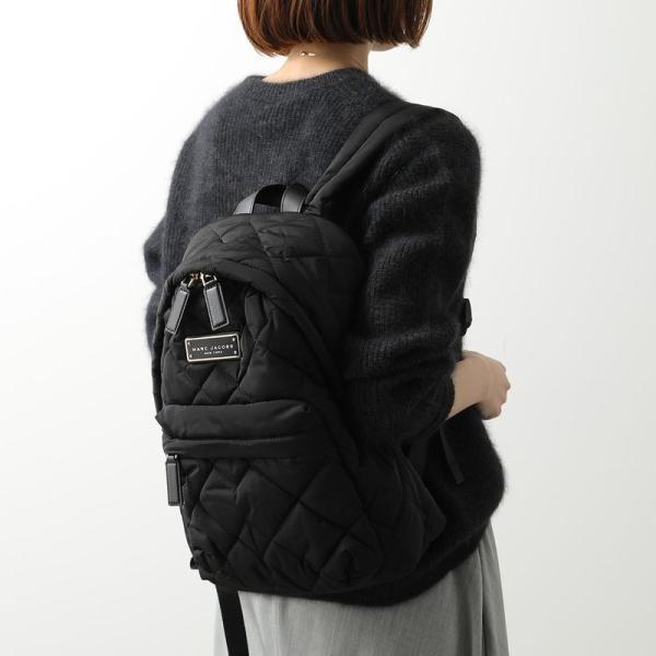 【訳あり】MARC JACOBS マークジェイコブス バックパック M0011321 レディース キルティング ナイロン リュック ロゴ 軽量 鞄 001/BLACK /【2025年秋冬新作】【cp_ten】