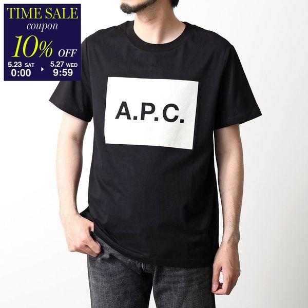 APC A.P.C. アーペーセー 半袖 Tシャツ COHBO H26530 メンズ カットソー コットン クルーネック ロゴT リラックスフィット 丸首/【2026年春夏新作】【cp_ten】