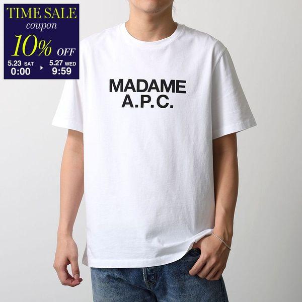 APC A.P.C. アーペーセー 半袖 Tシャツ COGYK M26462 メンズ カットソー クルーネック コットン ロゴ リブ AAB 丸首/【2026年春夏新作】【cp_ten】