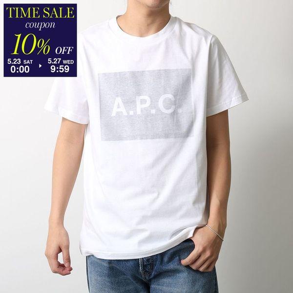 APC A.P.C. アーペーセー Tシャツ manches courtes vignette COHBO H26558 メンズ 半袖 カットソー ロゴT クルーネック コットン LAA 丸首/【2026年春夏新作】【cp_ten】