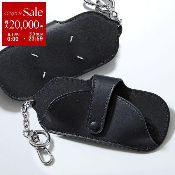 MAISON MARGIELA メゾンマルジェラ サングラスケース SA2VL0031 P8835 メンズ 4ステッチ レザー チャーム メガネケース 眼鏡 T8013 SA2VL0031P8835T8013 /【2026年春夏新作】