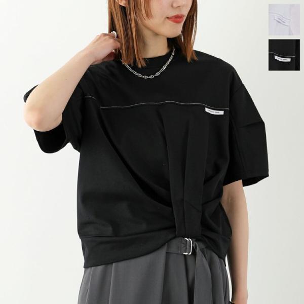 MARECHAL TERRE マルシャル・テル Tシャツ ZMT263CT204 レディース 半袖 カットソー 接触冷感 UVカット ツイスト クルーネック コットン /【2026年春夏新作】【dc_kikaku】