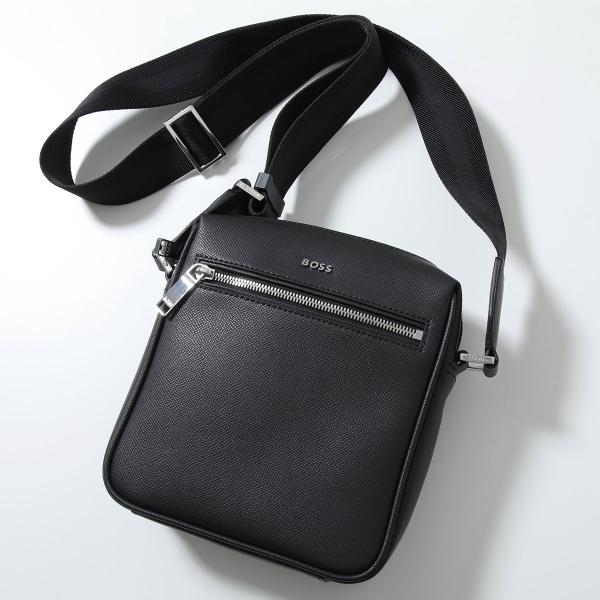 HUGO BOSS ヒューゴボス ショルダーバッグ Daxter NS zip 50563858 メンズ レポーターバッグ クロスボディ メタルロゴ 鞄 001 /【2026年春夏新作】