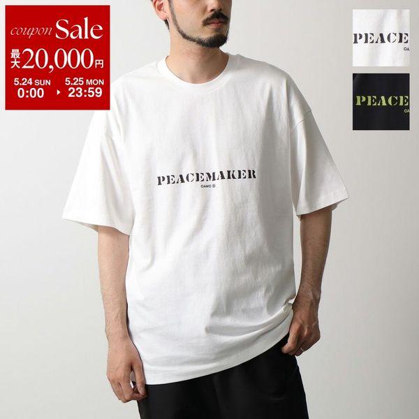 OAMC Peacemaker オーエーエムシー ピースメイカー Tシャツ Oversize Tee  Stencil Print PCM3OT02DJE002 メンズ 半袖 カットソー オーバーサイズ クルーネック 丸首 ビッグシルエット...