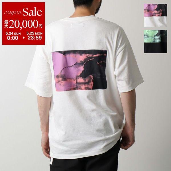 OAMC Peacemaker オーエーエムシー ピースメイカー Tシャツ Oversize Tee  Dogs Print PCM3OT02HJE002 メンズ レディース 半袖 カットソー オーバーサイズ ユニセックス コットン クルー...