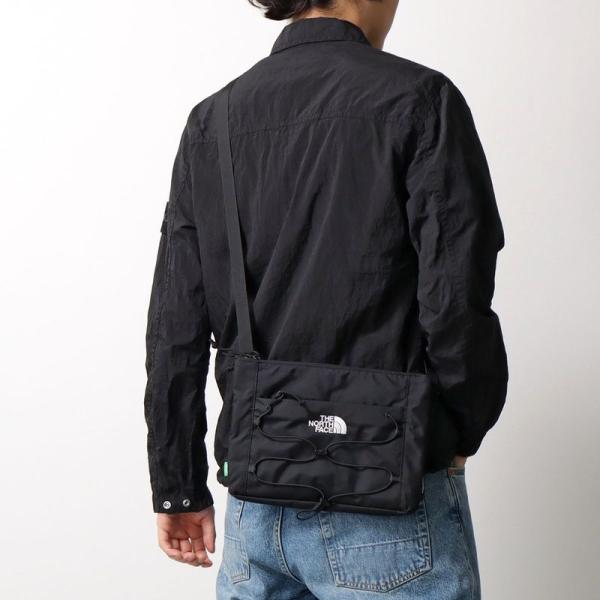THE NORTH FACE ザノースフェイス ショルダーバッグ BOREALIS SLIM CROSS BAG NN2PQ56A メンズ ロゴ ナイロン クロスボディバッグ 軽量 鞄 BLK/BLACK サコッシュ/