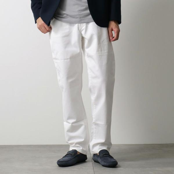 YCHAI イカイ ジーンズ ROBUSTO ZIP ロブスト YPU004Z 1DS0008 TON メンズ デニムパンツ テーパード ストレッチ Gパン 000/OTTICO /【2026年春夏新作】