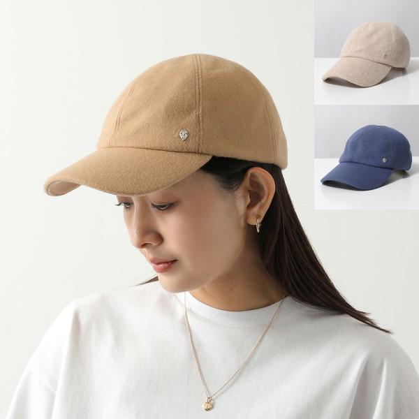 HELEN KAMINSKI ヘレンカミンスキー ベースボールキャップ ADWA アドワ レディース ウール カシミア アイコンメタル 6パネル 帽子 カシミヤ/